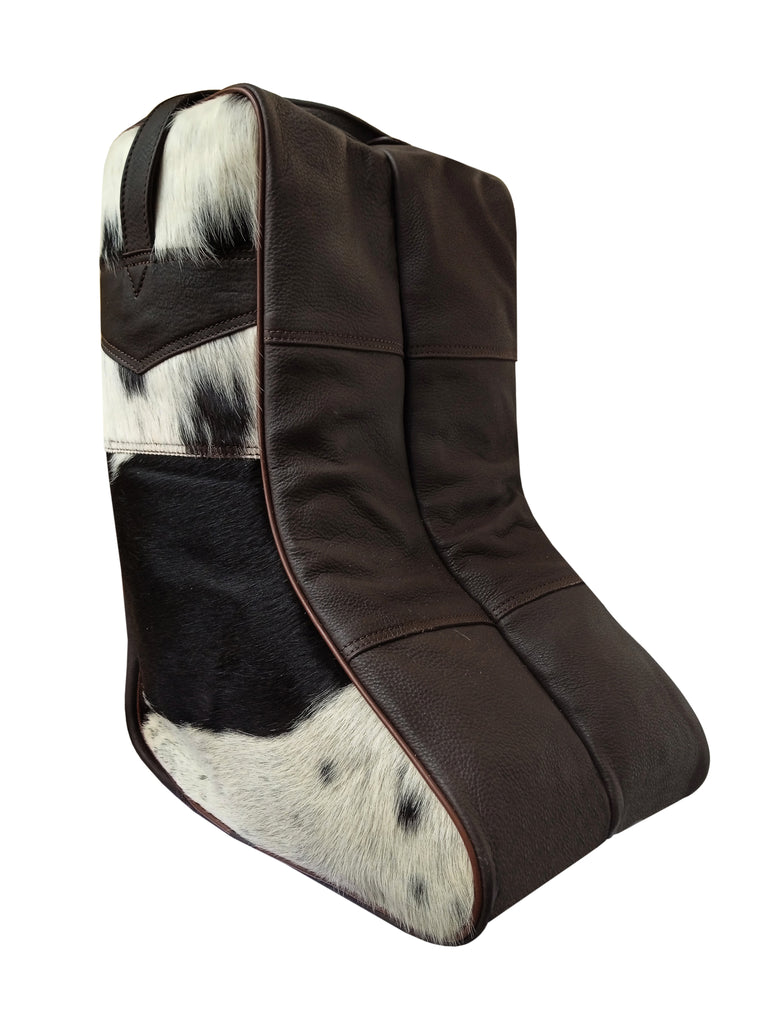 Challenger Cowhide Premium Full-Grain Leather Western Rodeo Boot Carri