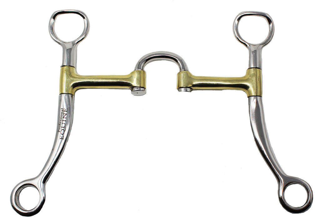 Horse Stainless Steel Western Copper High Port Correction Horse Bit 35 ...