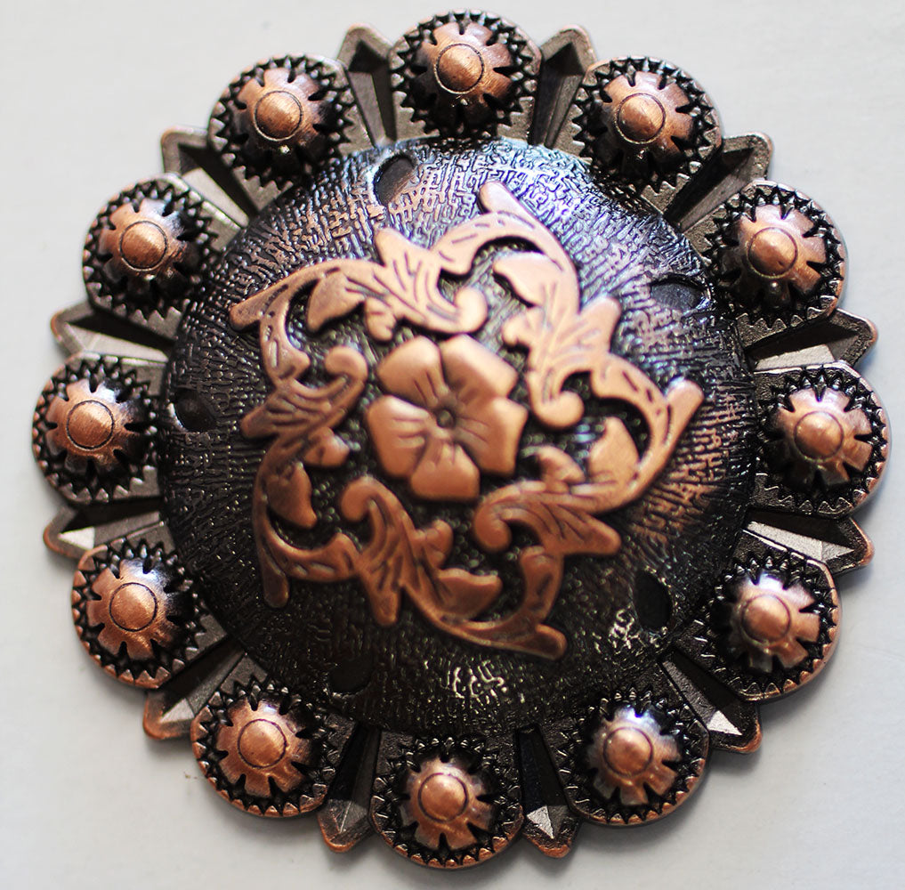 Concho 4 Conchos Rhinestone Horse Saddle Western Bridle Co251B — Challenger